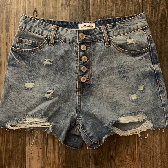 Shorts | Button Up Denim Shorts | Poshmark